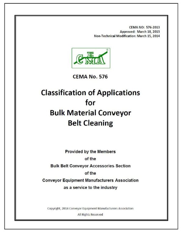 CEMA No. #576-2013, PDF, Classification of Applications for Bulk ...