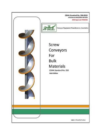 CEMA No. 375-2017, Bucket Elevators Book, Best Practices in Design, 1st ...