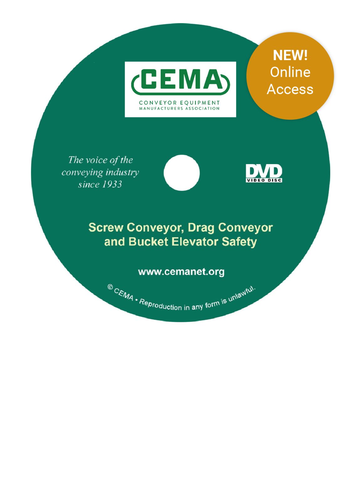 Safety Video – Screw Conveyor, Drag Conveyor, & Bucket Elevators – Access Code – CEMASTORE